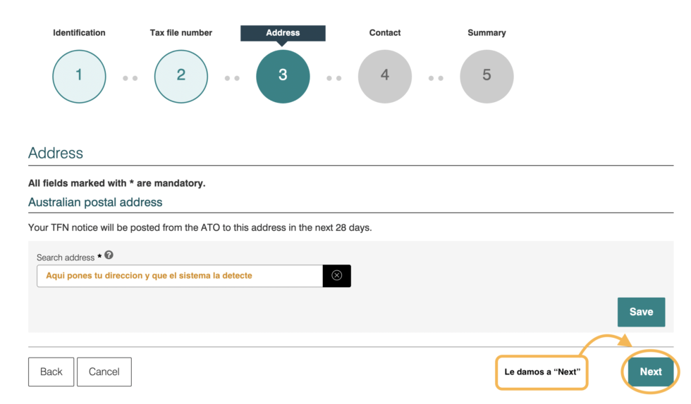Como sacar el Tax File Number (TFN) en Australia